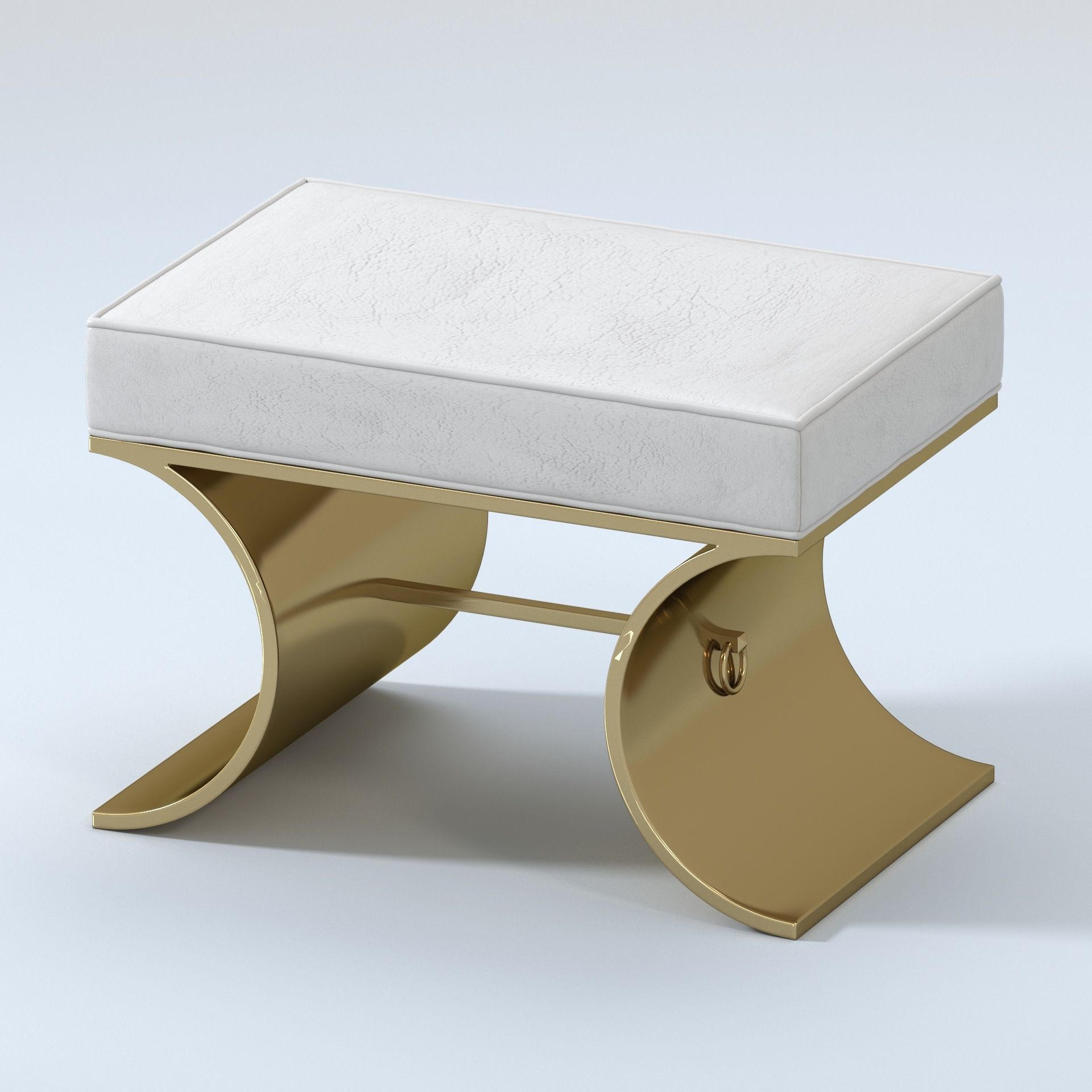 BERNHARDT JET SET BENCH 3D model | CGTrader