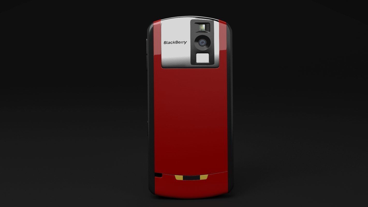 BlackBerry Rogers Pearl 8100 Cellphone 3D model | CGTrader