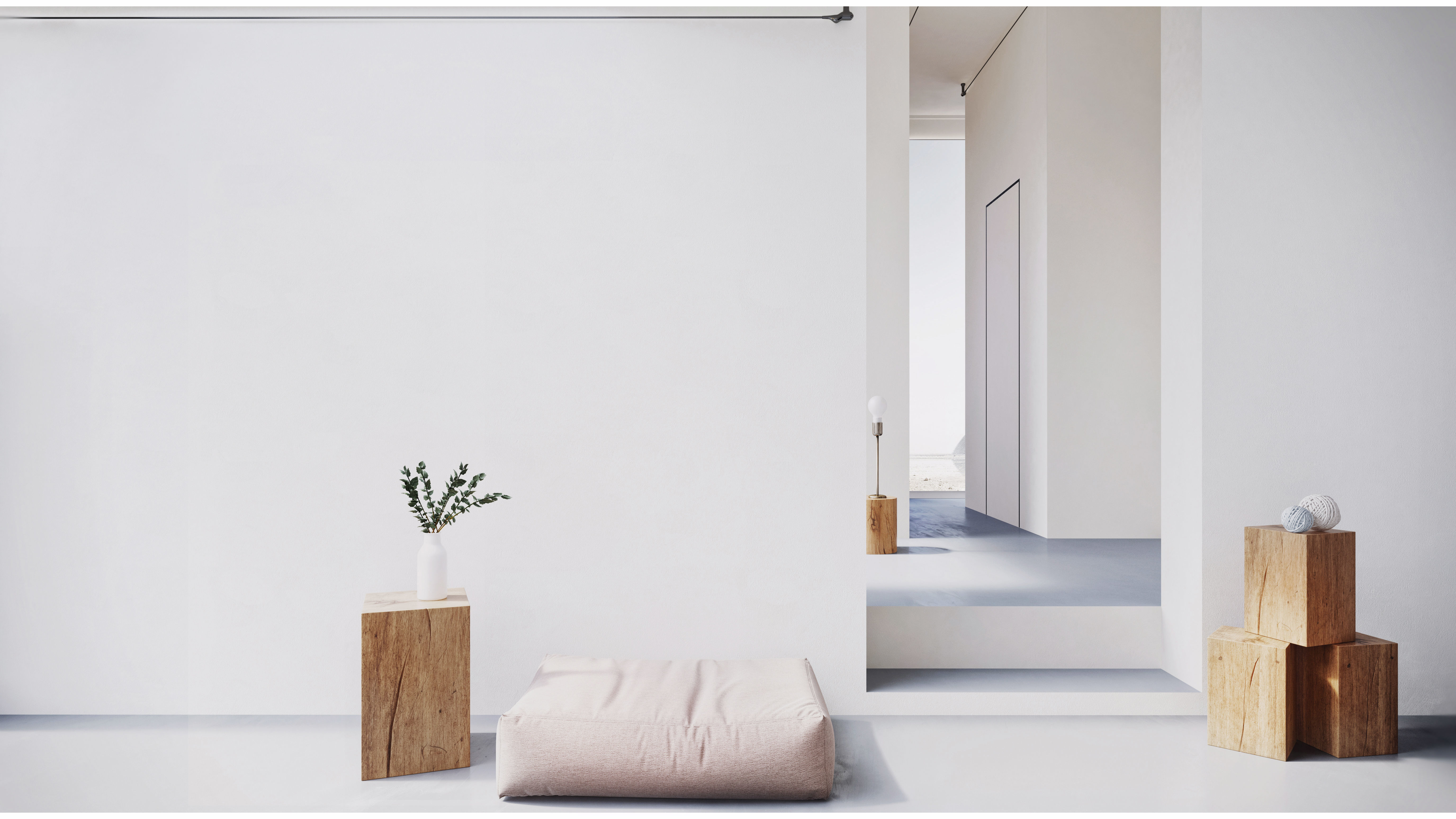 White Room 3D model | CGTrader