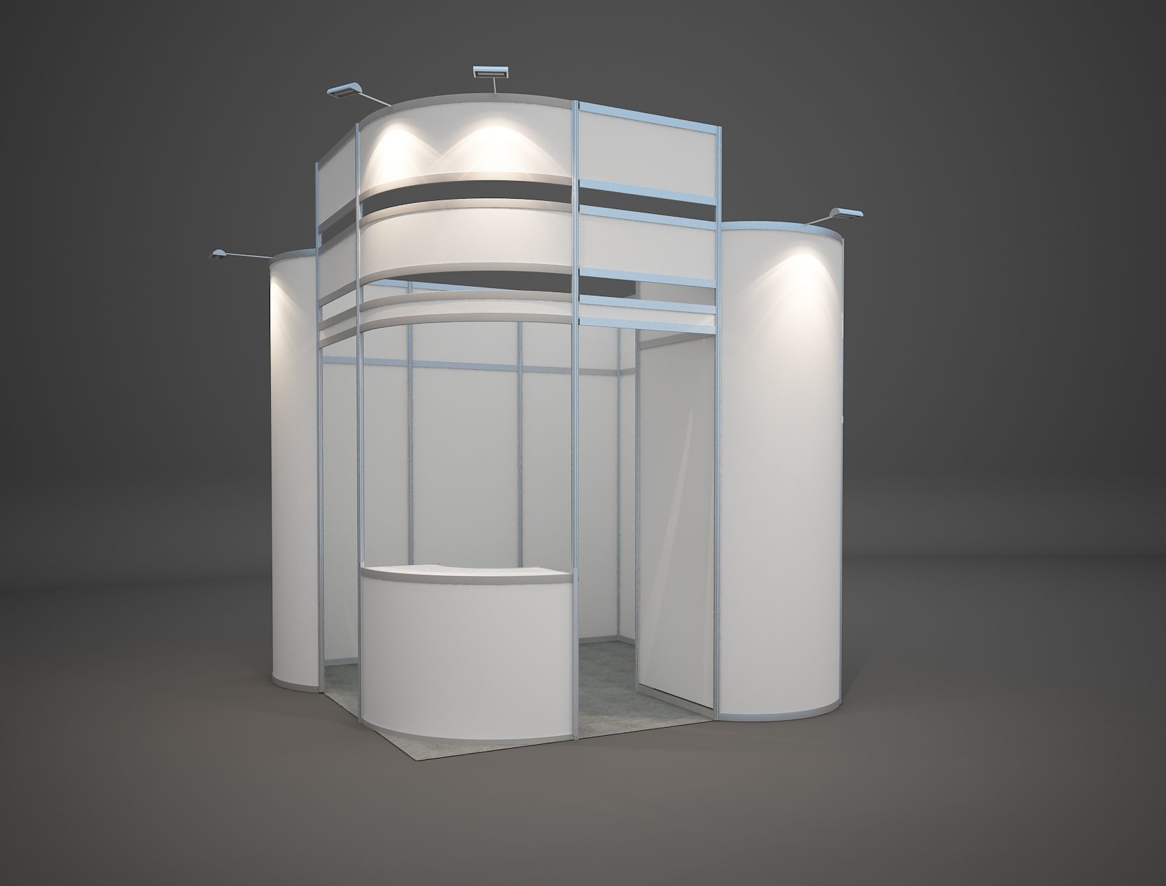 Exhibition stands octanorm 3D Model Collection | CGTrader