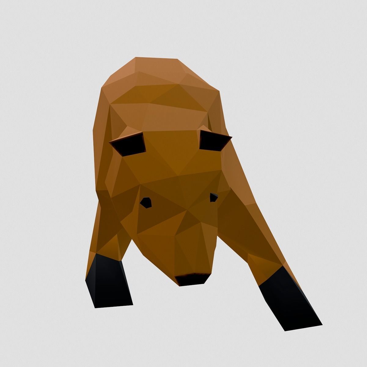 3D model LOW POLY ANIMALS VR / AR / low-poly | CGTrader