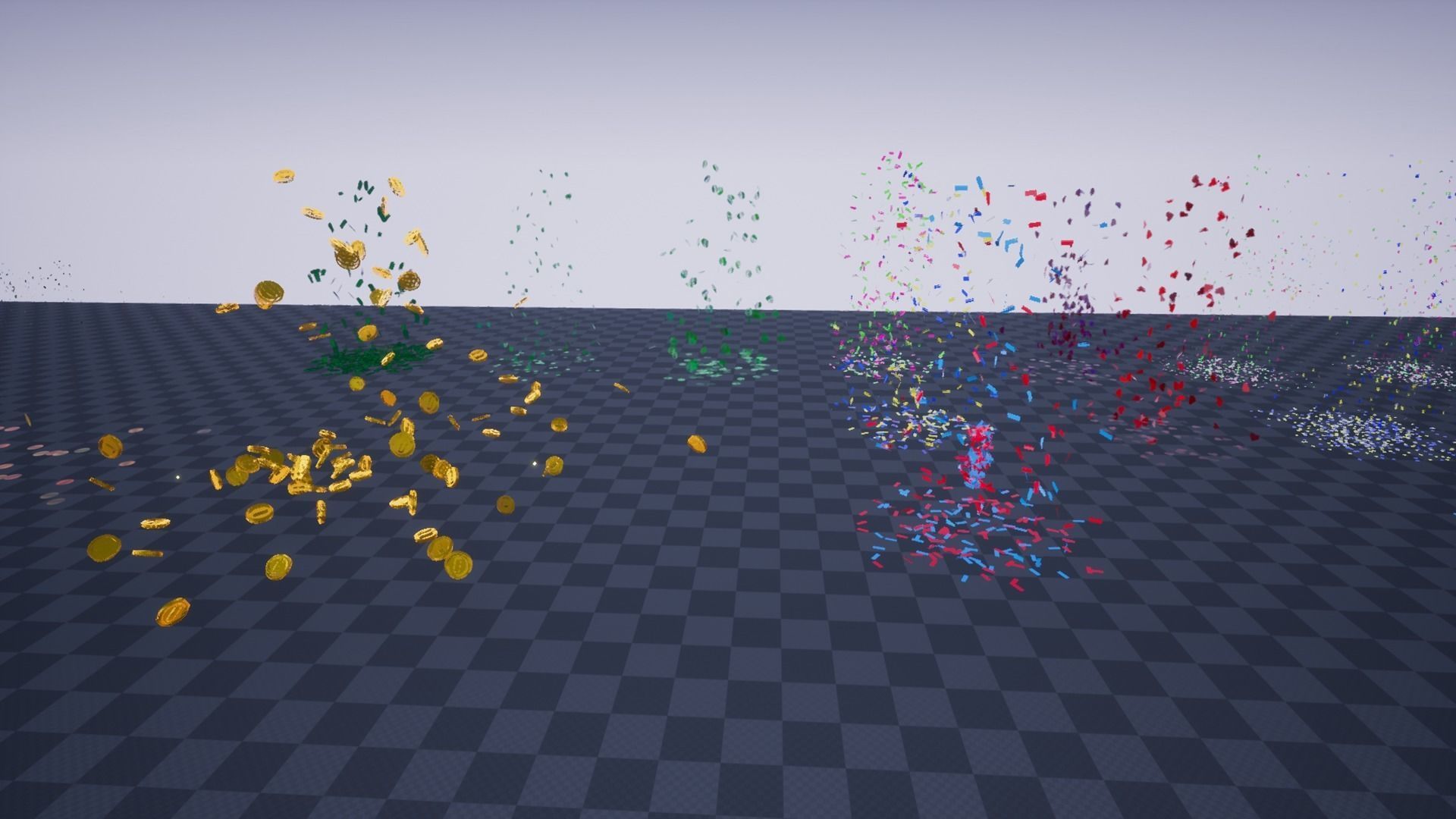 3D model Confetti FX Pack - Unreal Engine 4 VR / AR / low-poly animated ...