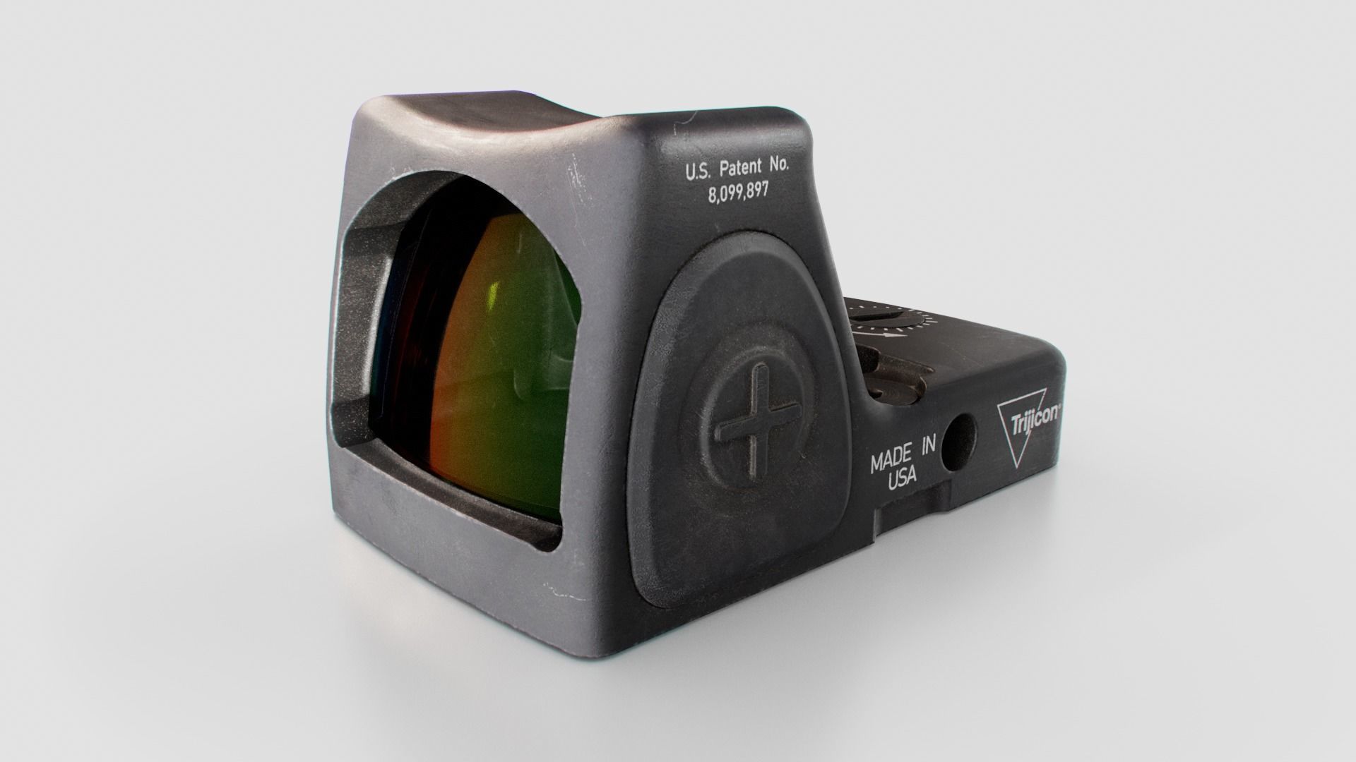 3D model Trijicon RMR Miniature Reflex Sight VR / AR / low-poly | CGTrader