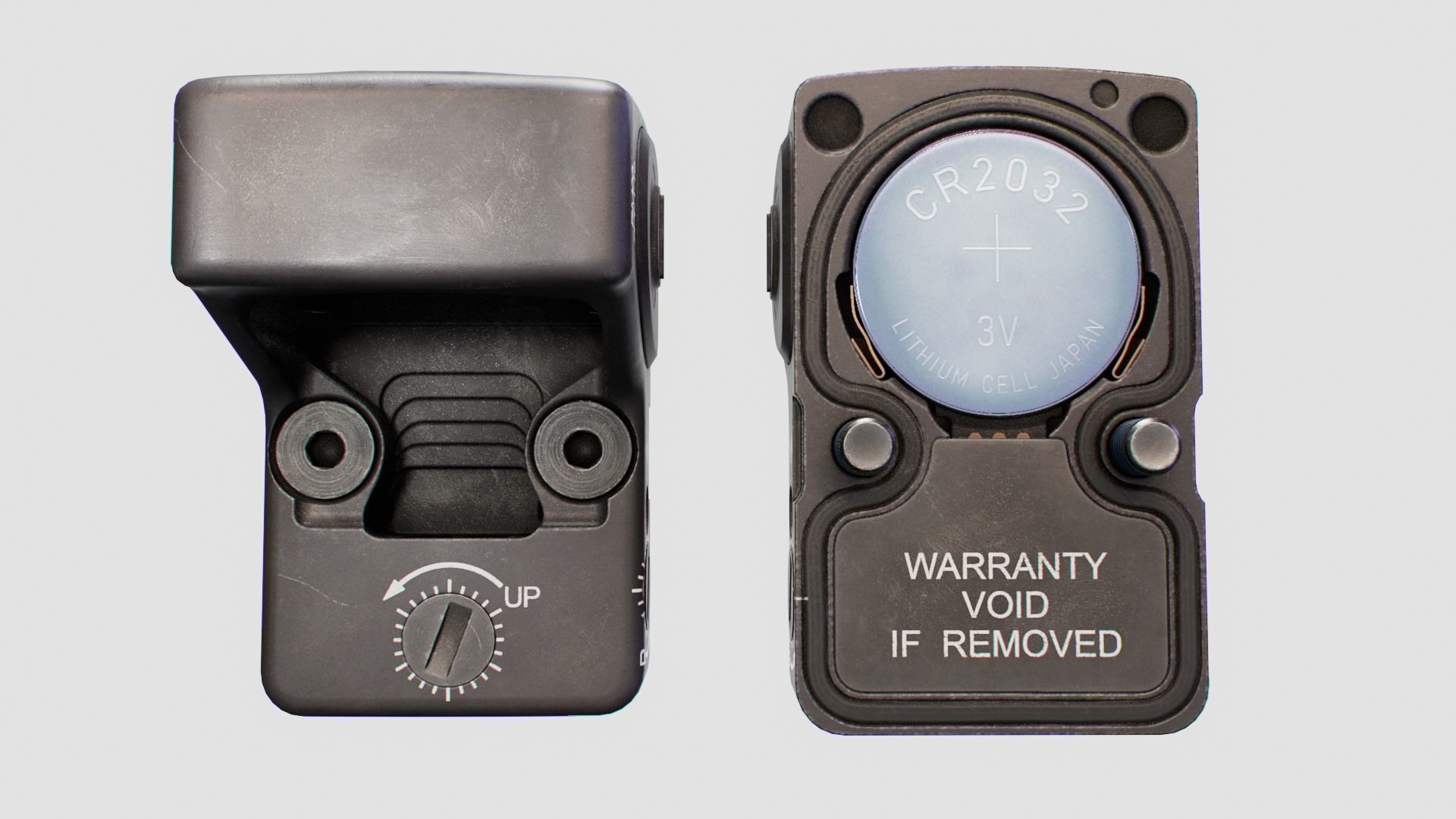 3D model Trijicon RMR Miniature Reflex Sight VR / AR / low-poly | CGTrader