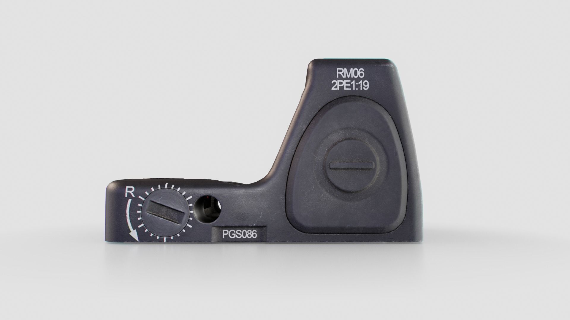 3D model Trijicon RMR Miniature Reflex Sight VR / AR / low-poly | CGTrader