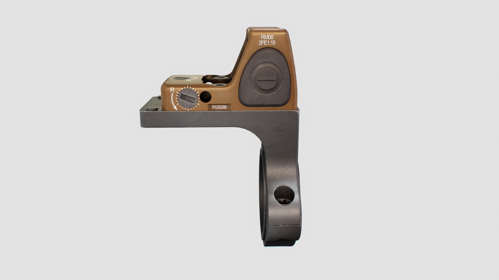 3D model Trijicon RMR Miniature Reflex Sight VR / AR / low-poly | CGTrader