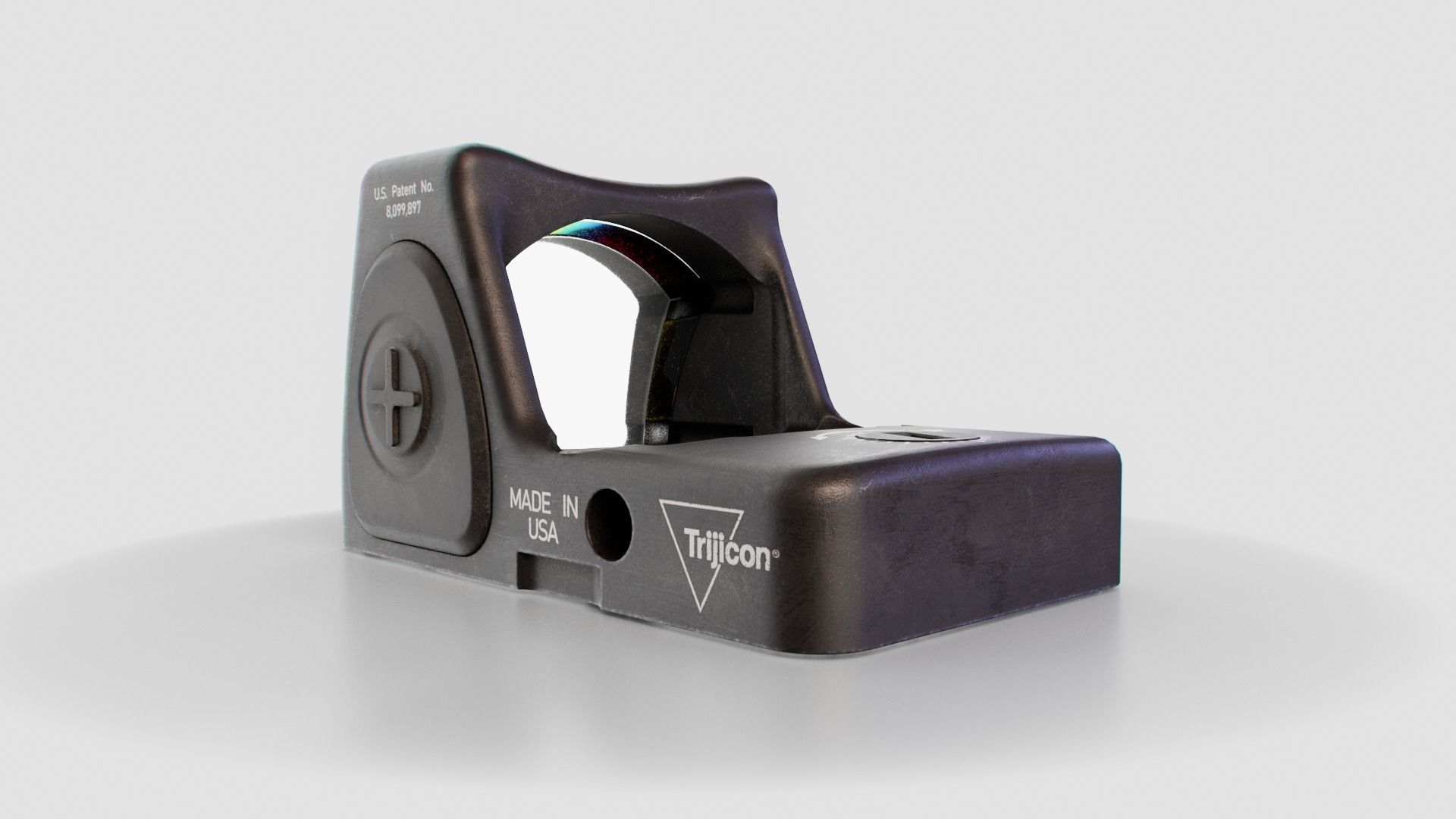 3D model Trijicon RMR Miniature Reflex Sight VR / AR / low-poly | CGTrader