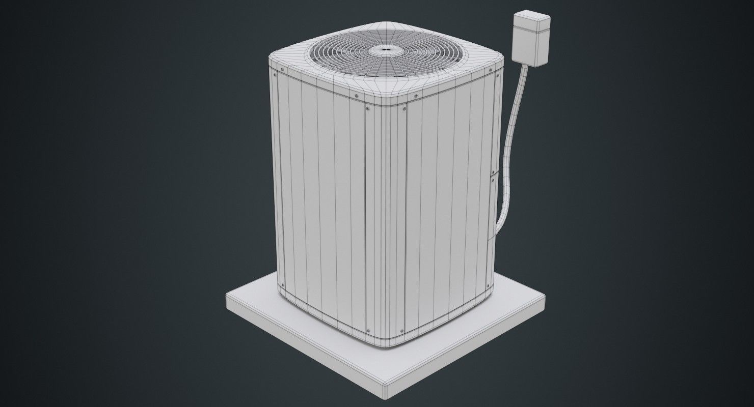 3D model Air Conditioner 3B VR / AR / low-poly | CGTrader
