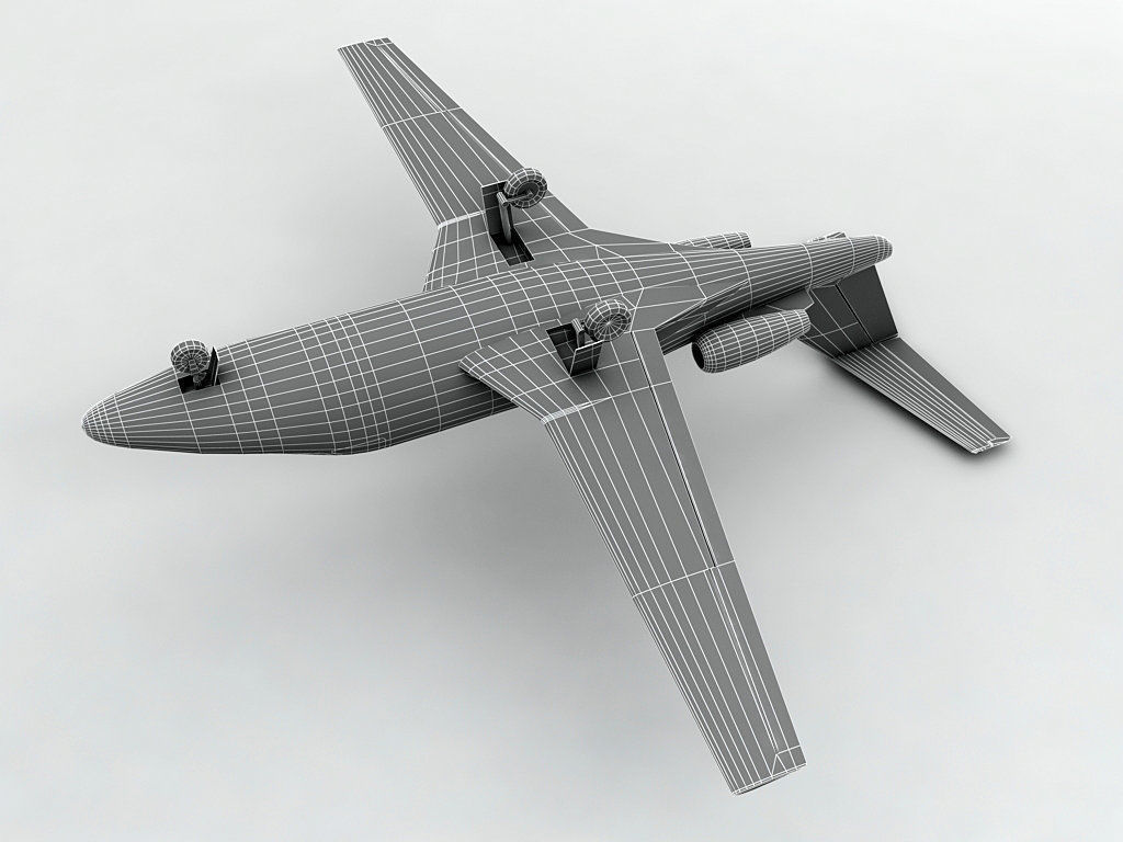 3D model Eclipse 500 Aircraft VR / AR / low-poly | CGTrader