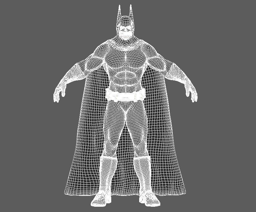 The Dark Knight Batman Concept 3D Model 3D model rigged | CGTrader