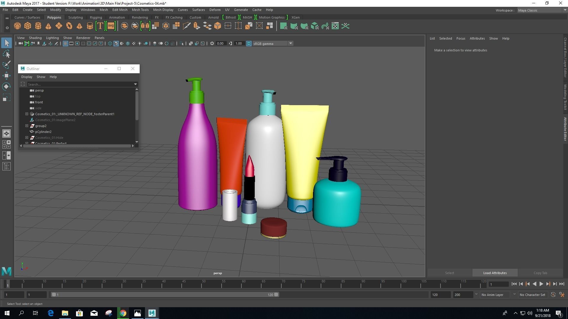 3D Cosmetics Product Modeling 3D model | CGTrader