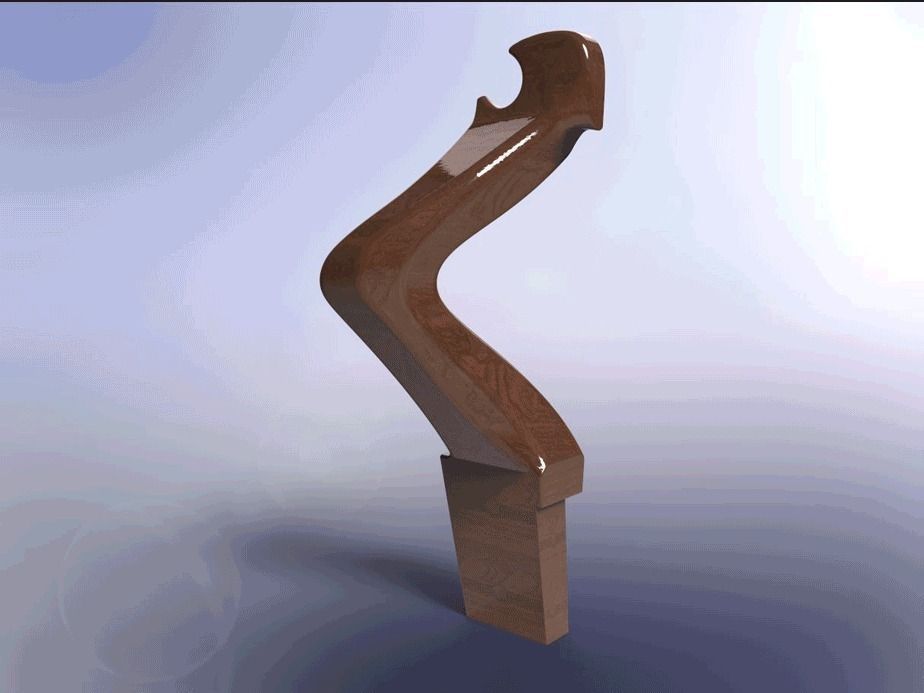 Forcola free 3D model | CGTrader