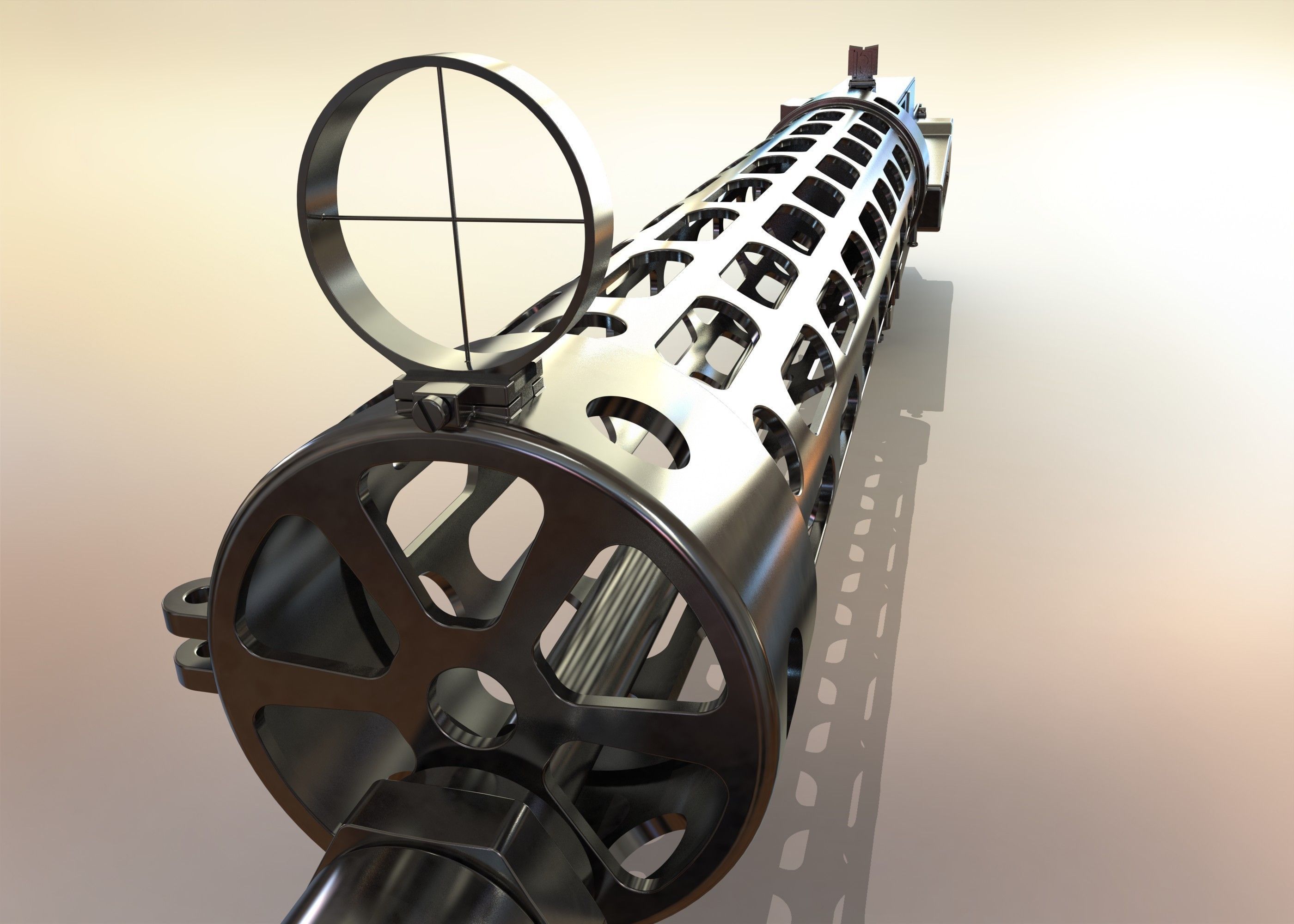 The Spandau LMG 0815 free 3D model | CGTrader