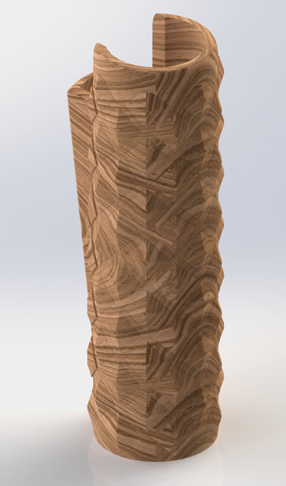 Clipper Case Pyramidal Surface 3D model 3D printable | CGTrader