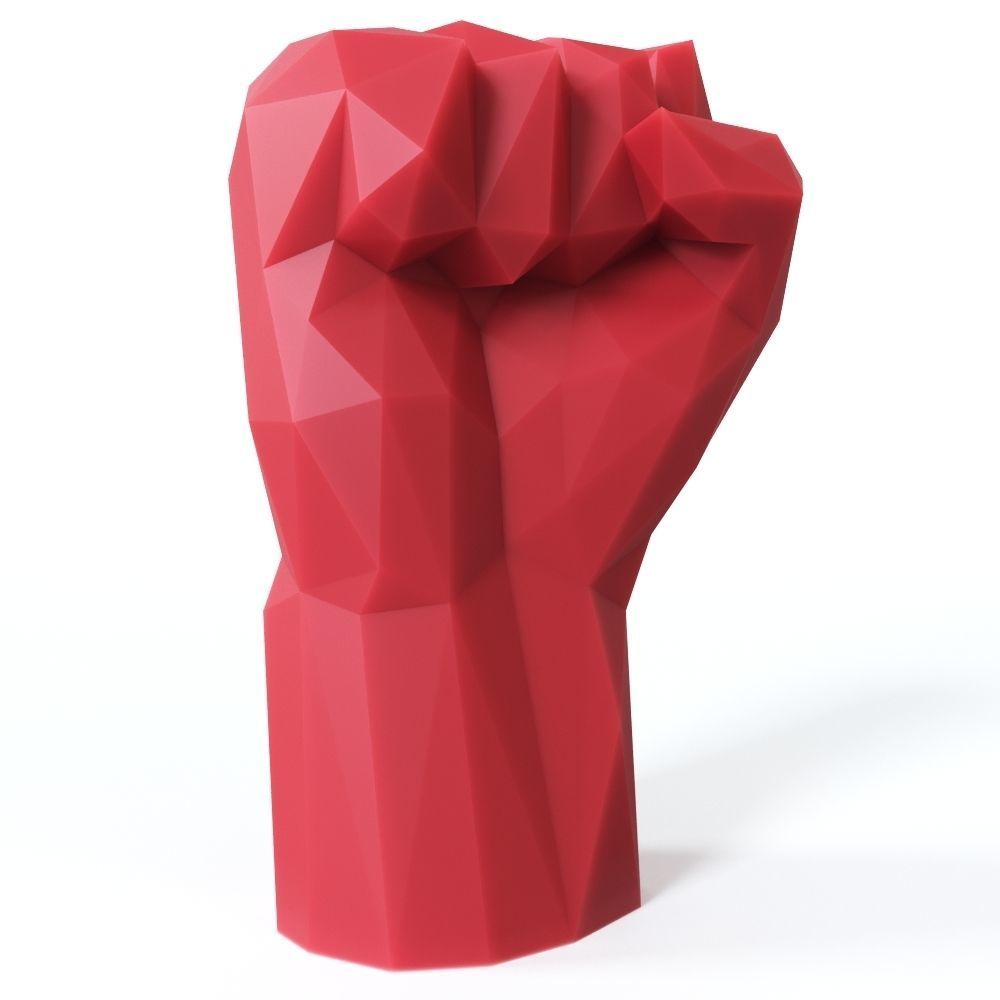 3D model Hand Fist Low Poly VR / AR / low-poly | CGTrader