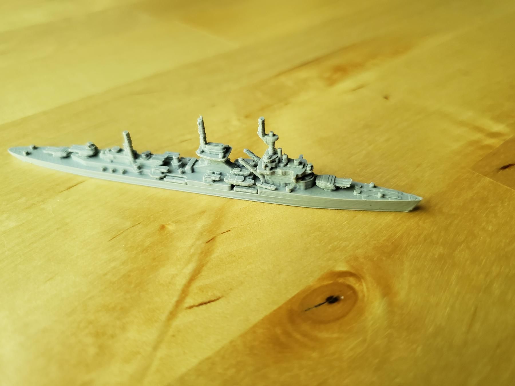 German Leipzig Class Cruiser Warship 3D model 3D printable | CGTrader