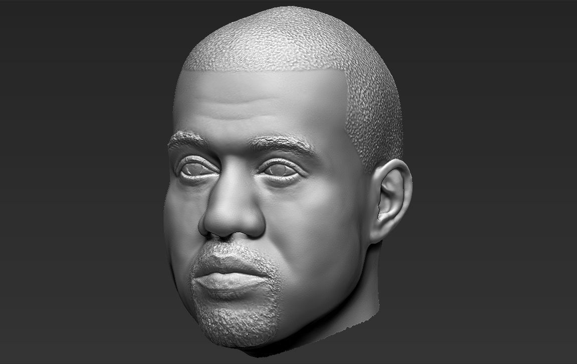 Kanye West 3D model | CGTrader