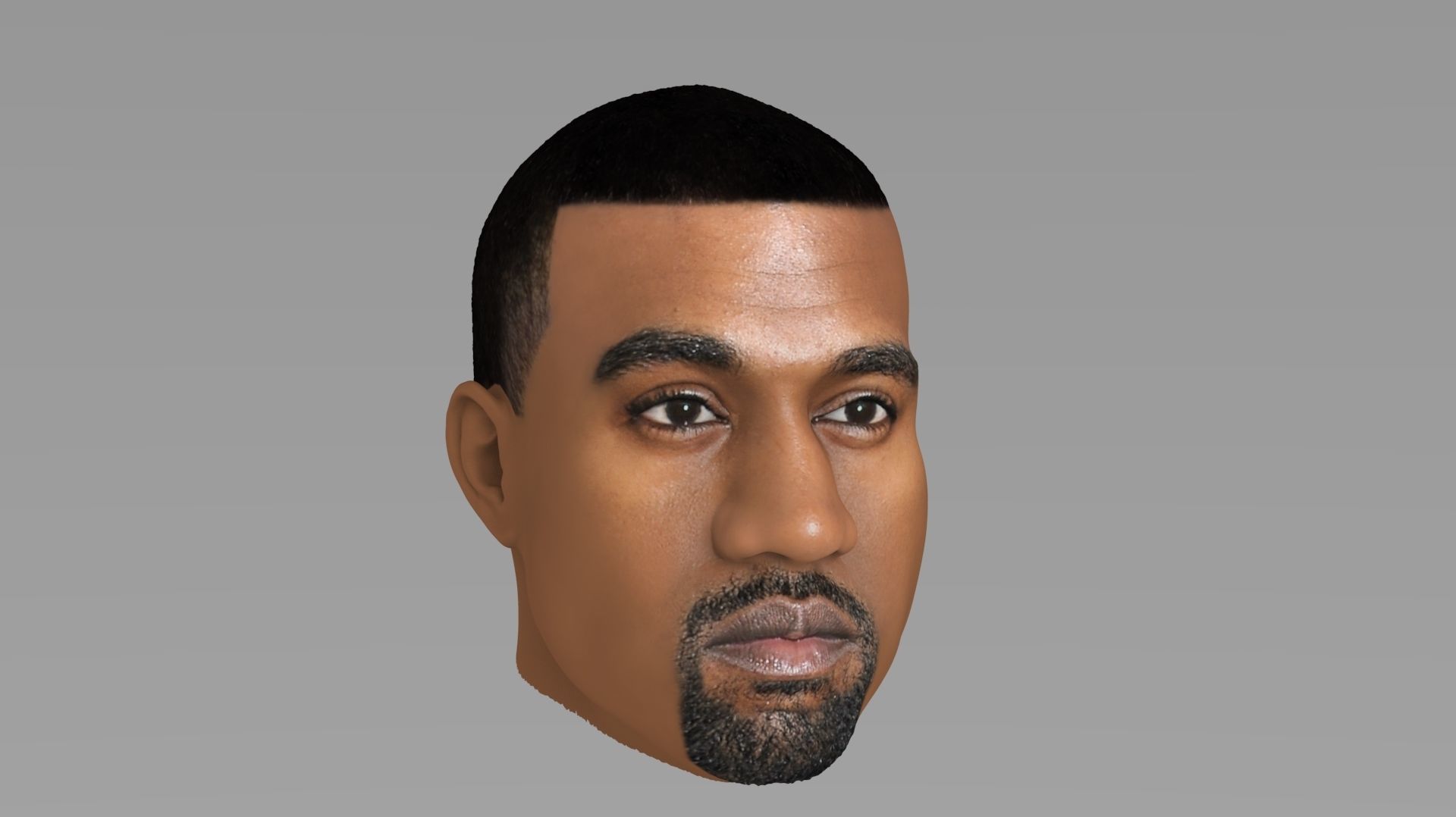 Kanye West 3D model | CGTrader