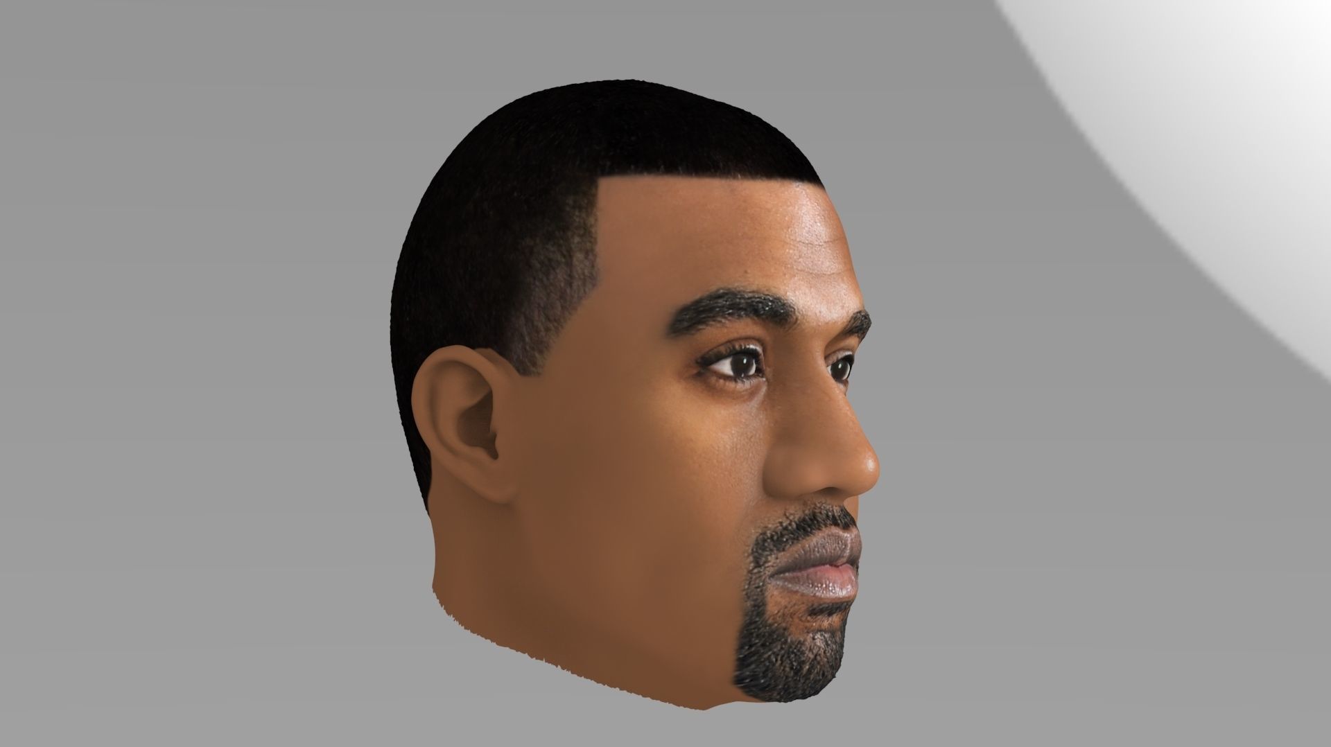 Kanye West 3D model | CGTrader