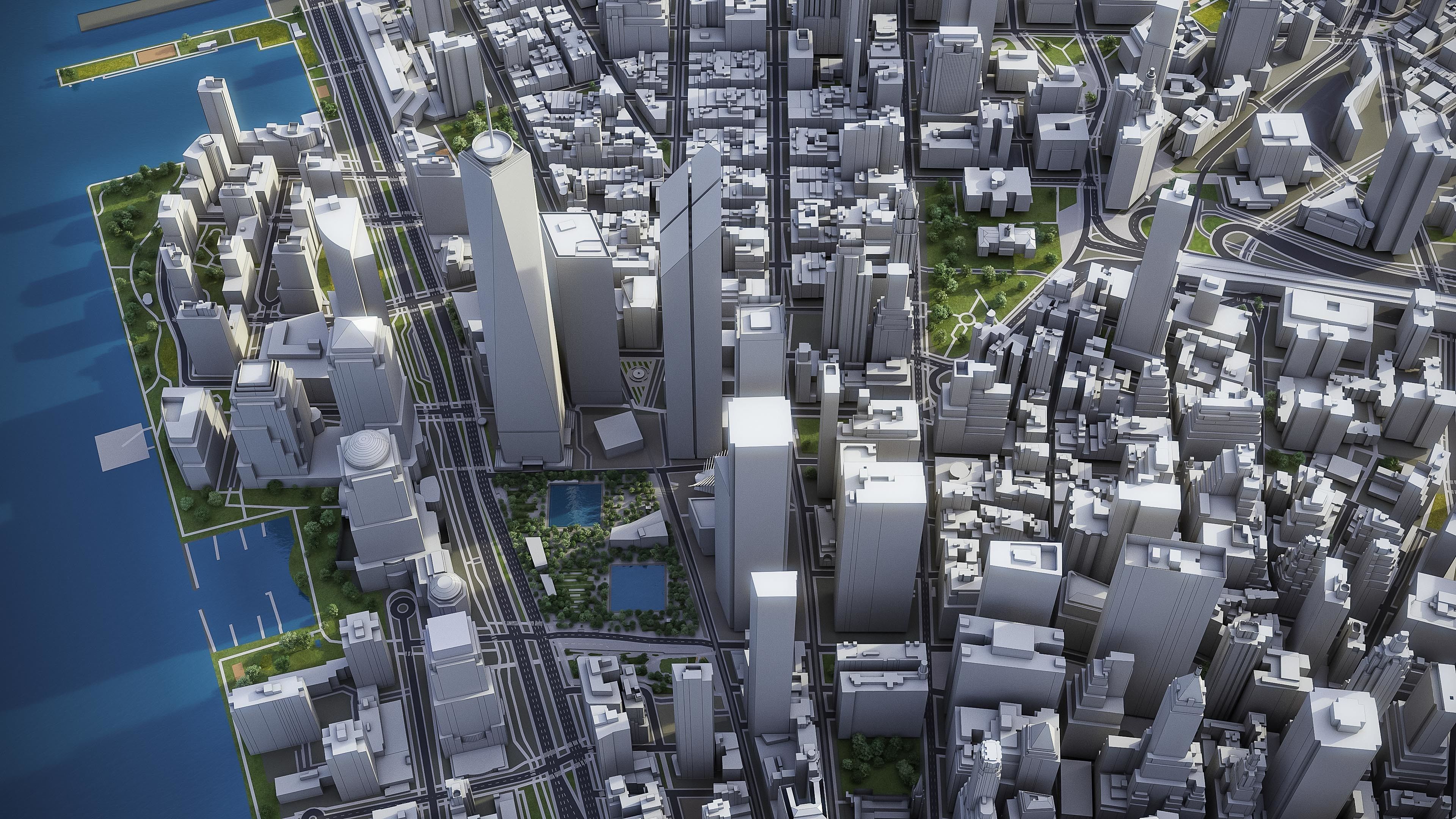 3D model New York VR / AR / low-poly | CGTrader