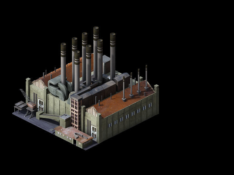 Heterogeneous - Building 10 3D model | CGTrader