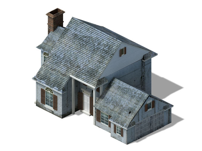 Heterogeneous - Building - Building B Building 07 3D model | CGTrader