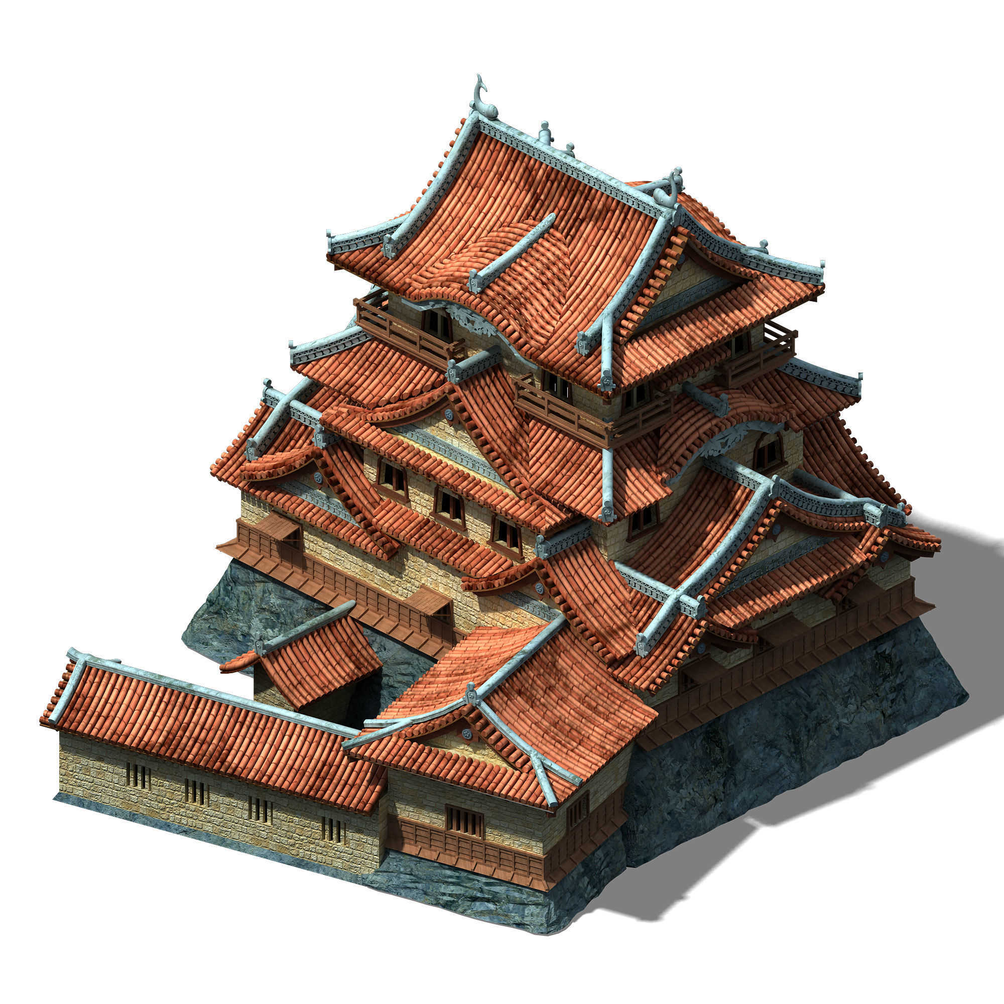 Heterogeneous - Architecture - Building 05 3D model | CGTrader