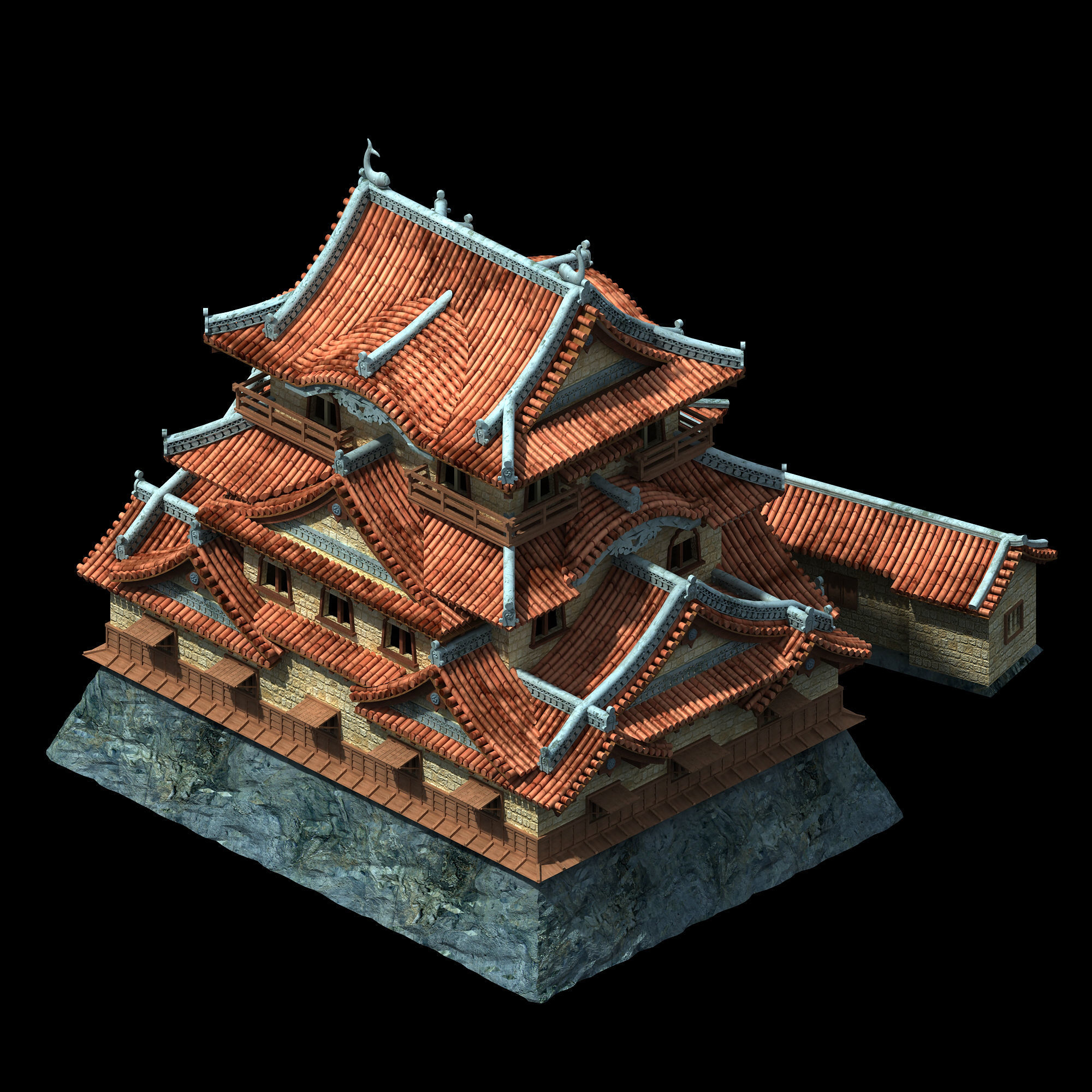 Heterogeneous - Architecture - Building 05 3D model | CGTrader