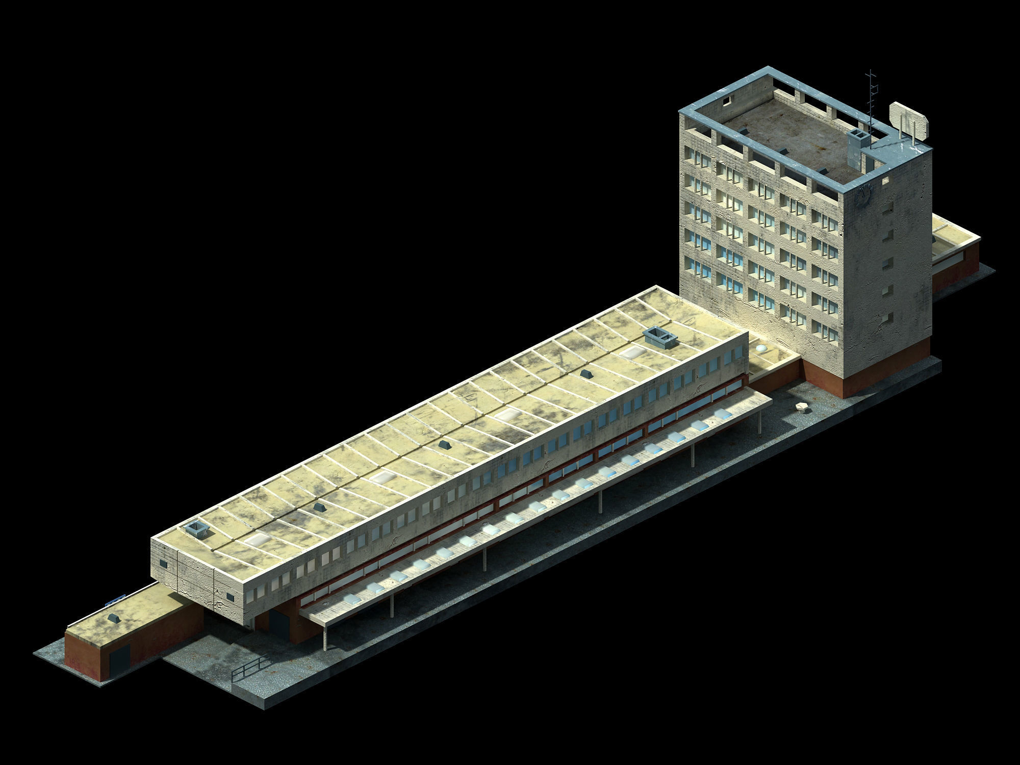 Heterogeneous - Architecture - Building 06 3D model | CGTrader