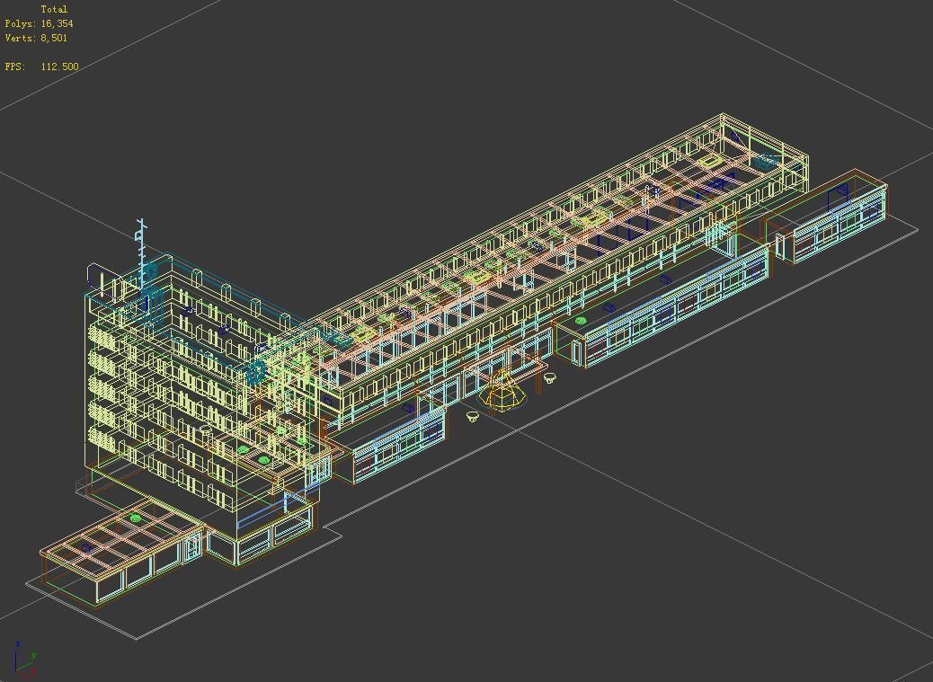 Heterogeneous - Architecture - Building 06 3D model | CGTrader