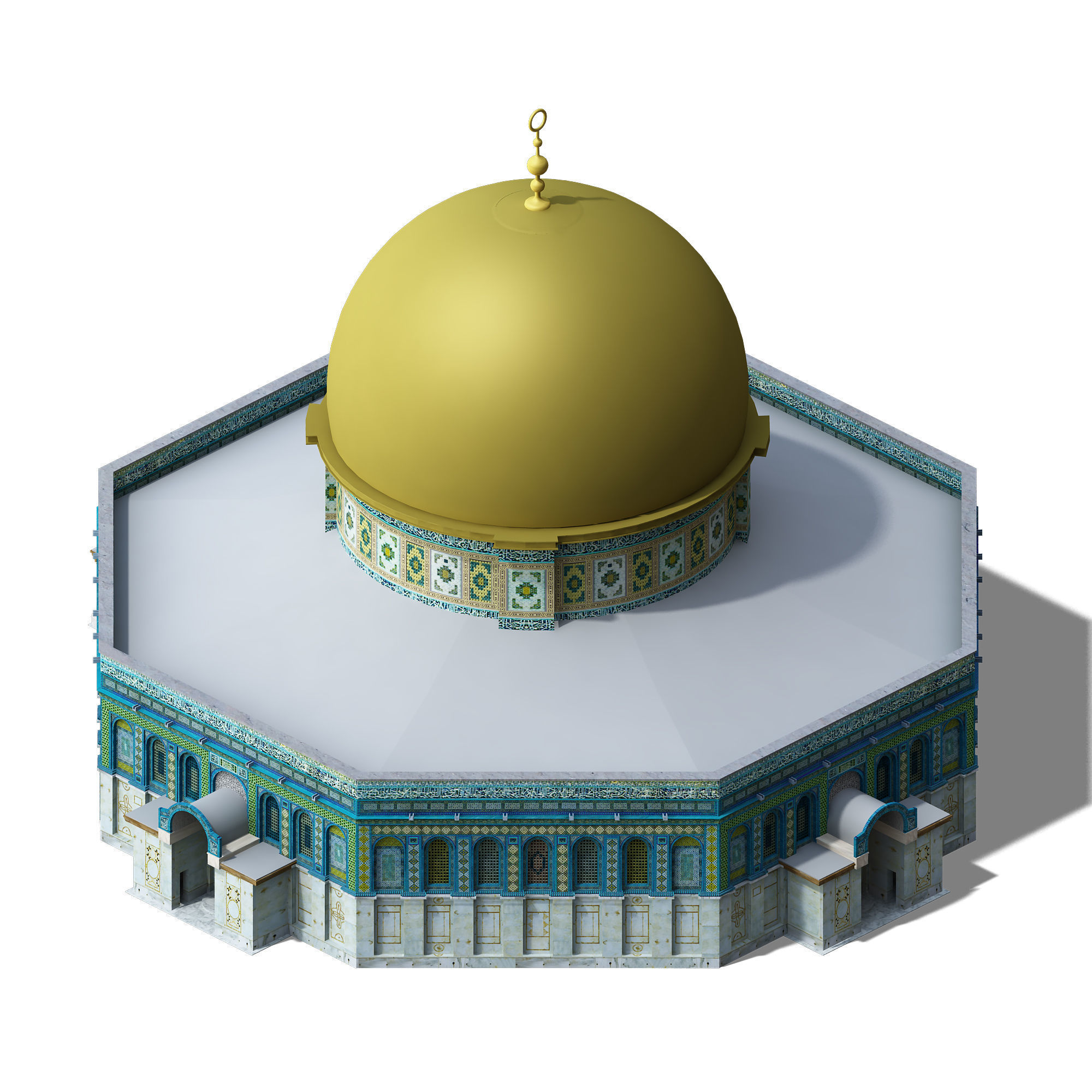 Heterogeneous - Building - Building 08 3D model | CGTrader