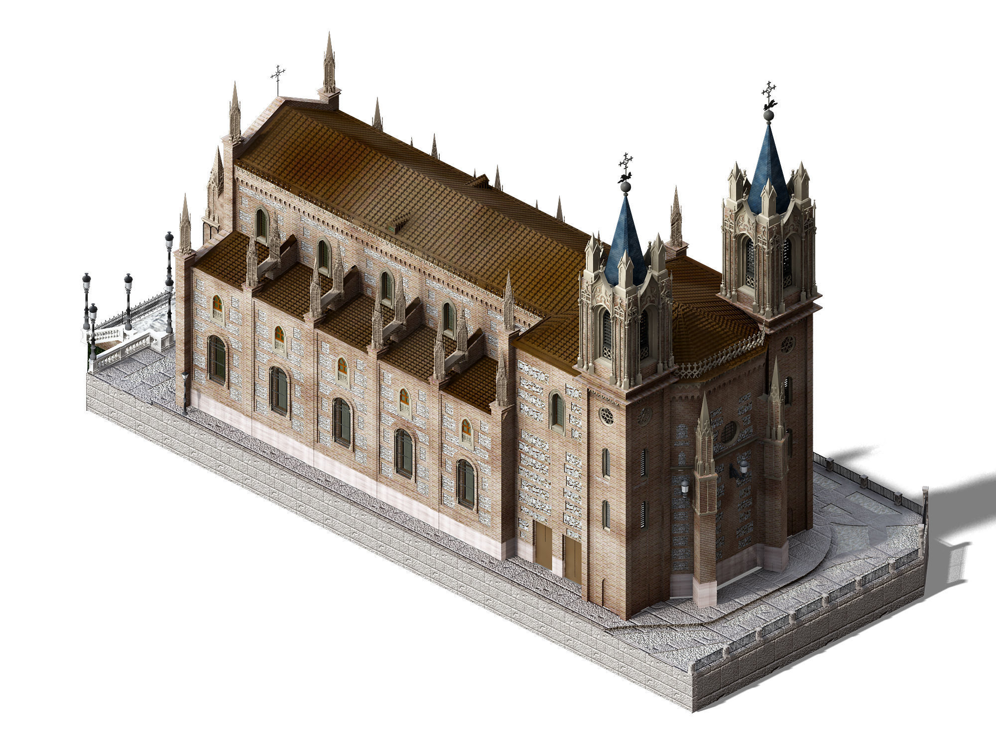 Heterogeneous - Building - Building 15 3D model | CGTrader