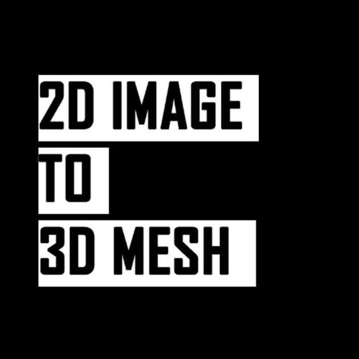 2D image to 3D mesh in Blender 2.77