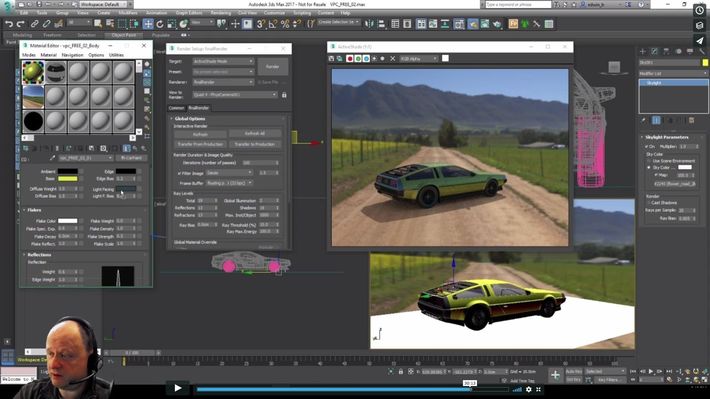 Image Based Lighting and how to illuminate a scene (finalRender)