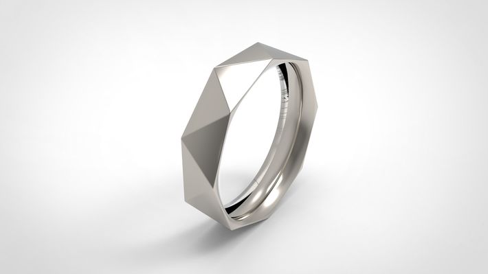 How to make geometric ring