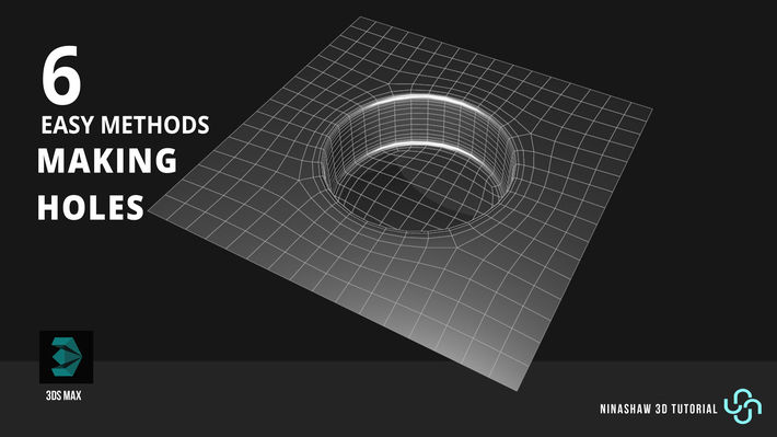 6 Easy Steps to Making Holes in 3ds Max