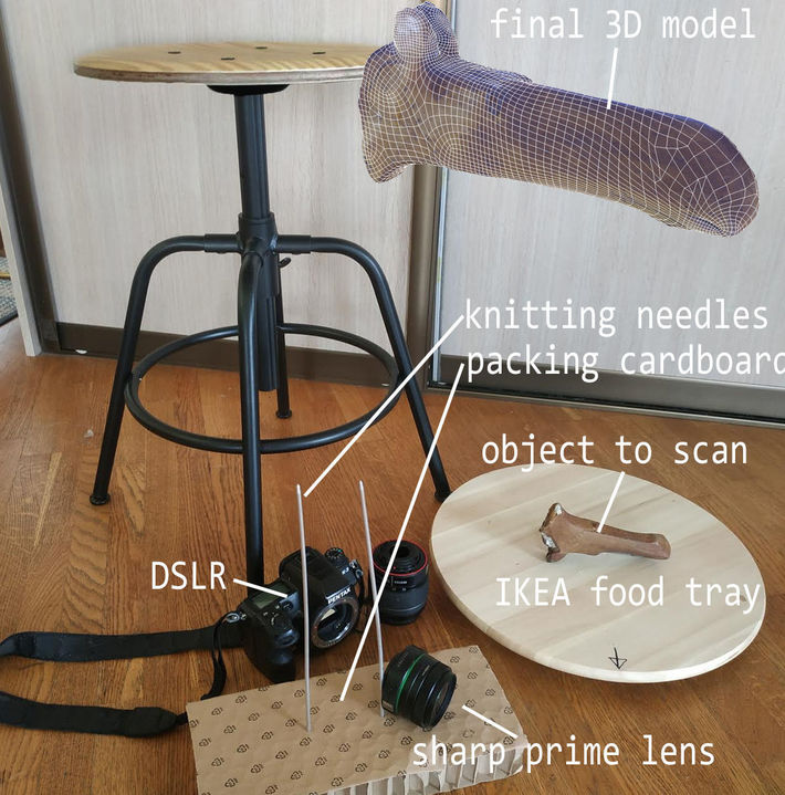 DIY 3d scanning set up and workflow in reality capture