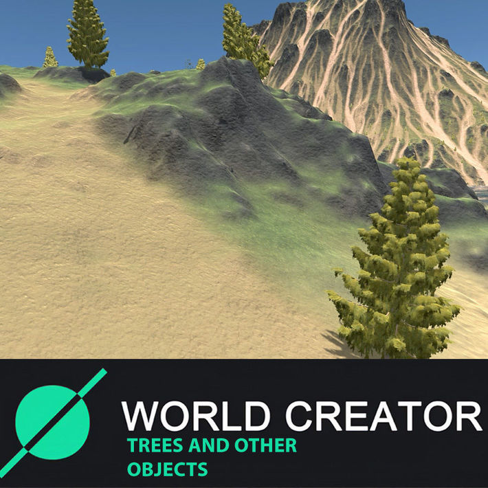 World Creator 2. Custom Base Shape and adding trees to the scene ...