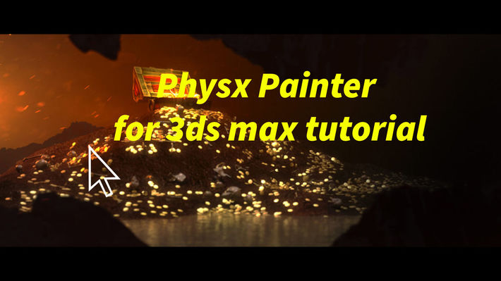 PhysX painter- 3ds max script(addon) Overview How to use