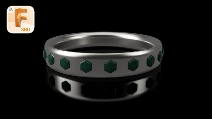 How to Create a nice looking Ring in Fusion Autodesk 360