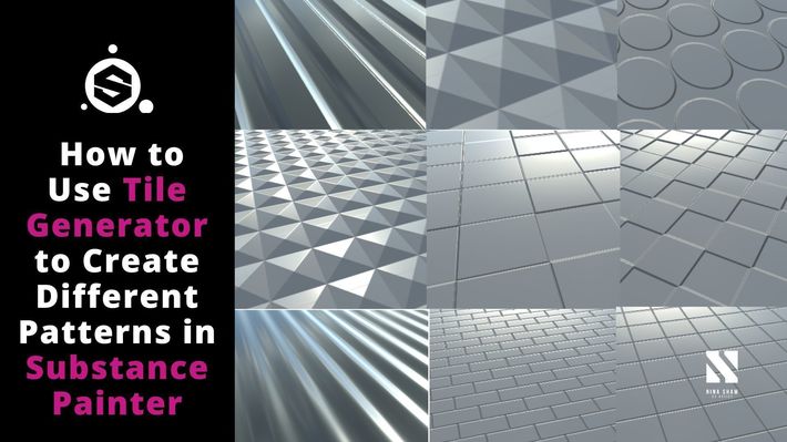 How to Use Tile Generator to Create Different Patterns in Substance Painter