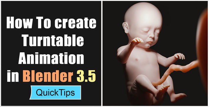 How To Create Turntable Animation In Blender 3.5