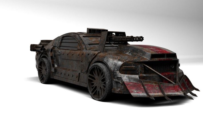 Making of death race car