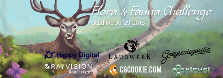 CG Flora and Fauna Challenge: Redesign the Nature! - Blog | CGTrader