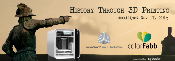 History Through 3d Printing Challenge Join The Worldwide Initiative